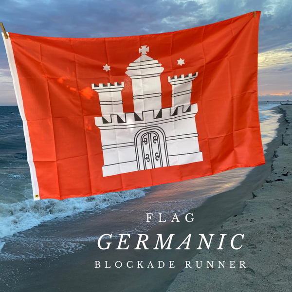 Germanic Blockade Runner Flag – Beauregard's Tailor