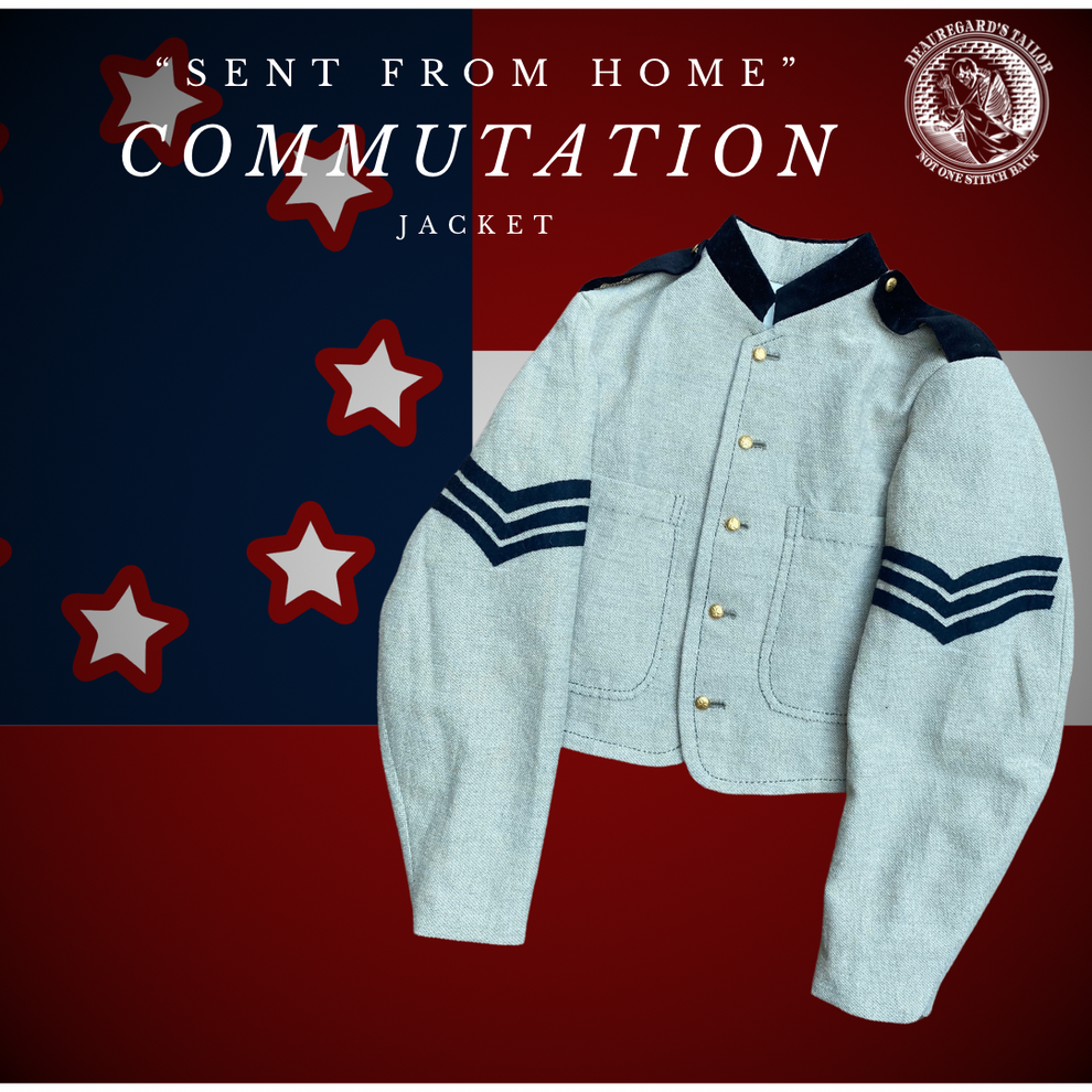 Patch-Pocket Commutation Jacket 1861-1865 – Beauregard's Tailor