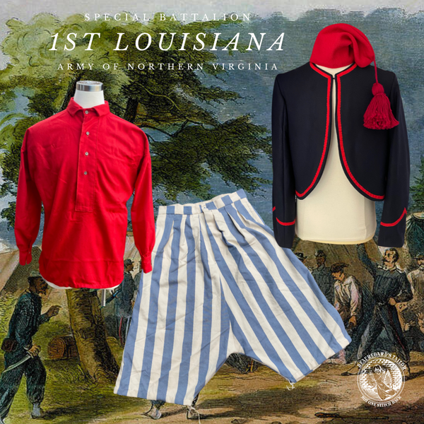 1st Louisiana Special Battalion Uniform Set – Beauregard's Tailor