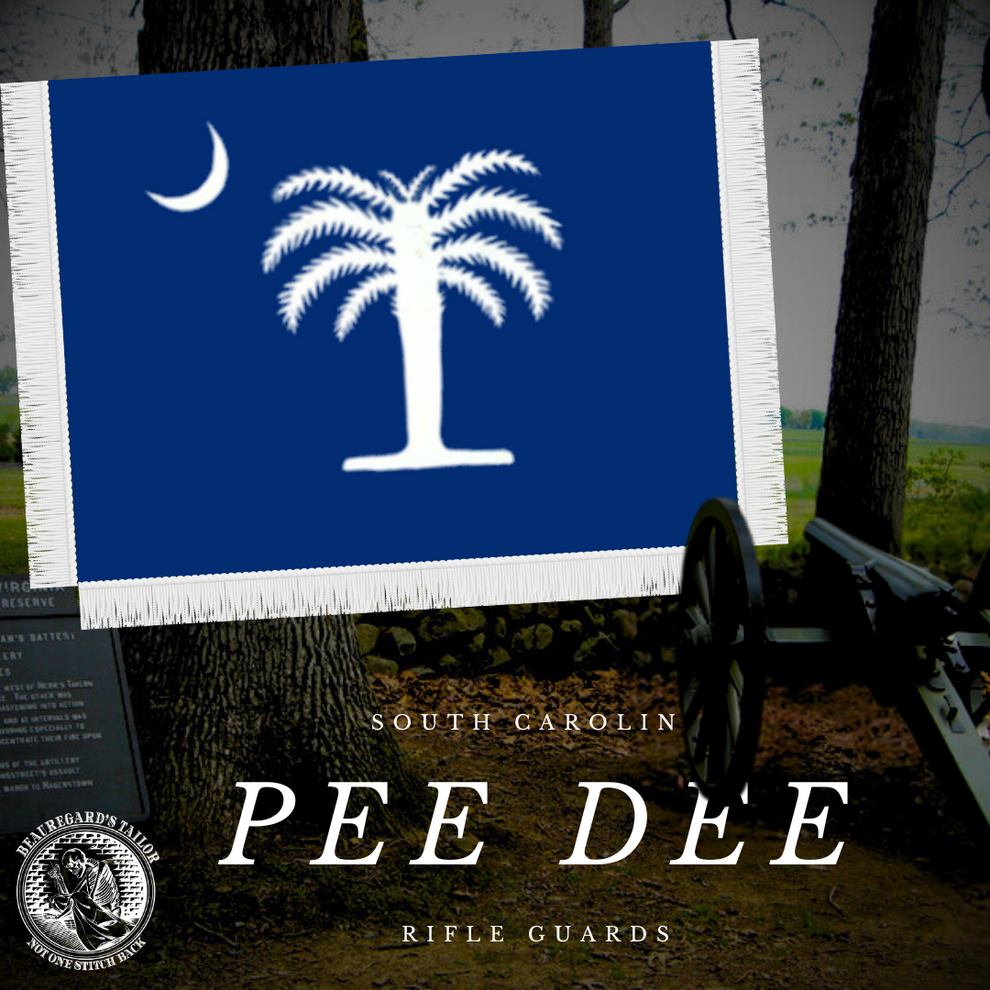Pee Dee Rifle Guards - Company A House Flag – Beauregard's Tailor