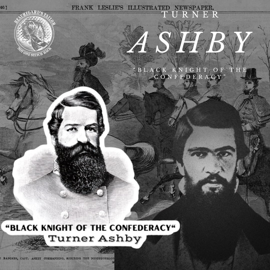 "Black Knight of the Confederacy" - Turner Ashby Stickers – Beauregard ...