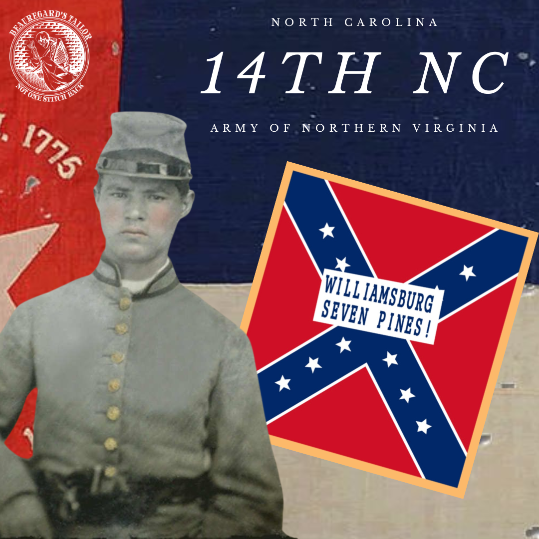 14th North Carolina Troops House Flag – Beauregard's Tailor