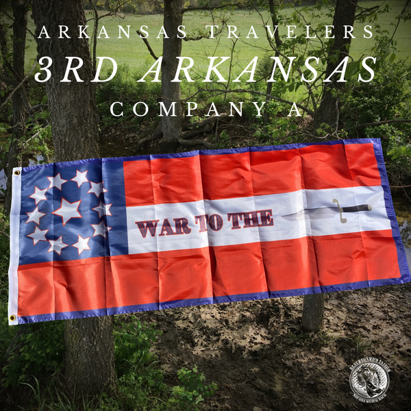 3rd Arkansas Infantry - Arkansas Travelers 1st National Flag ...