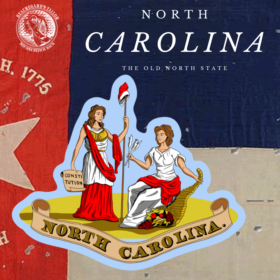 North Carolina State Seal/Coat of Arms Die-Cut Stickers/Magnets ...