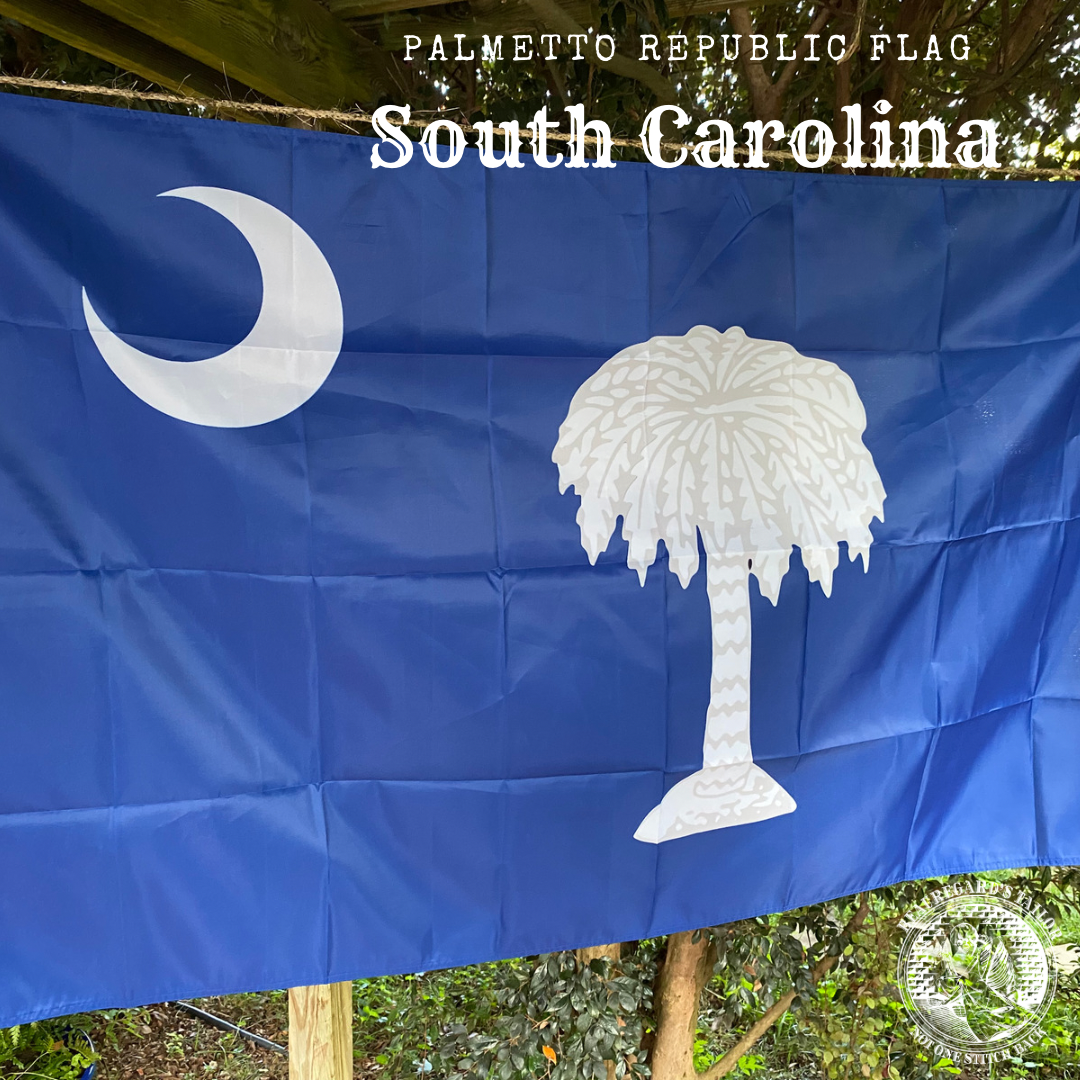 South Carolina "Palmetto Republic" House Flag – Beauregard's Tailor