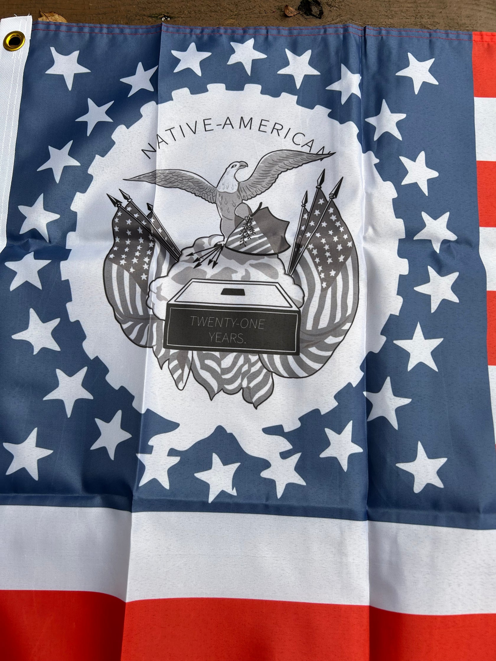 "Beware of Foreign Influence" - Know Nothing Party Flag – Beauregard's ...