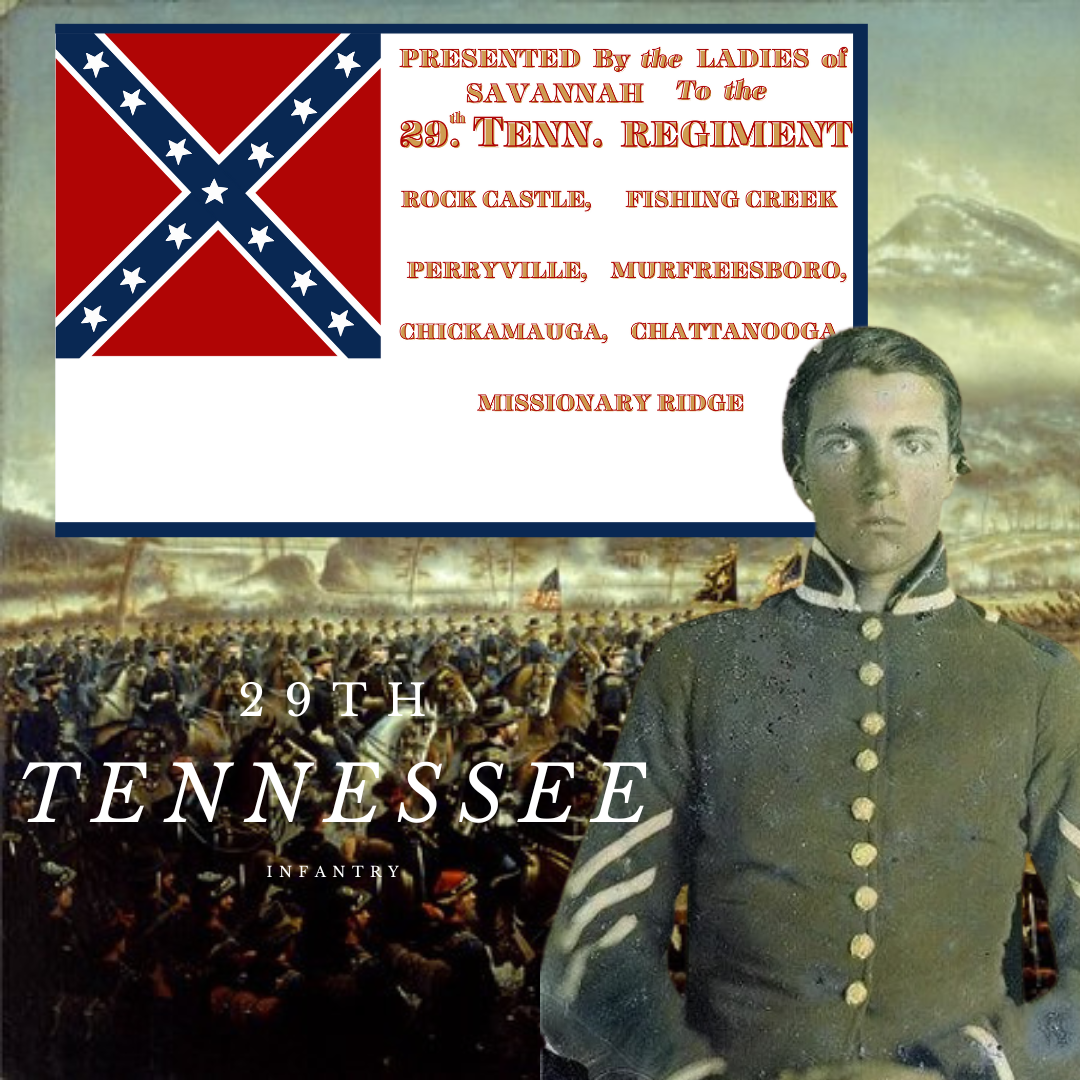 29th Tennessee Infantry House Flag – Beauregard's Tailor