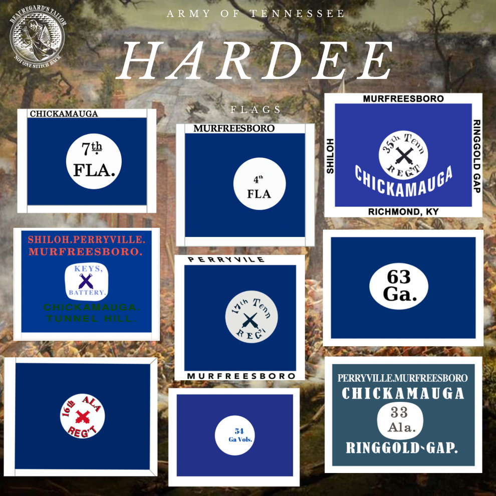 Hardee Flag Sticker Collection – Beauregard's Tailor