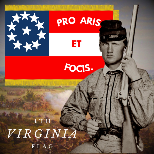 4th Virginia Infantry 1st National Flag – Beauregard's Tailor