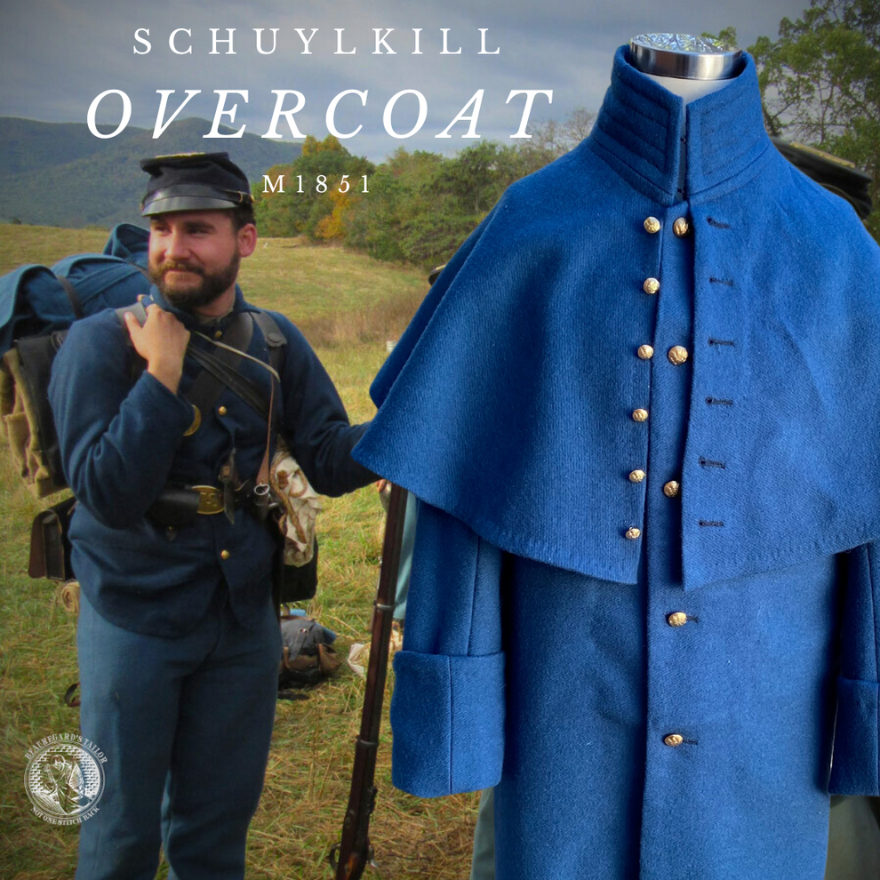 1851 Schuylkill Arsenal Overcoat – Beauregard's Tailor