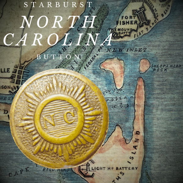 North Carolina State Button "Starburst" Stickers – Beauregard's Tailor