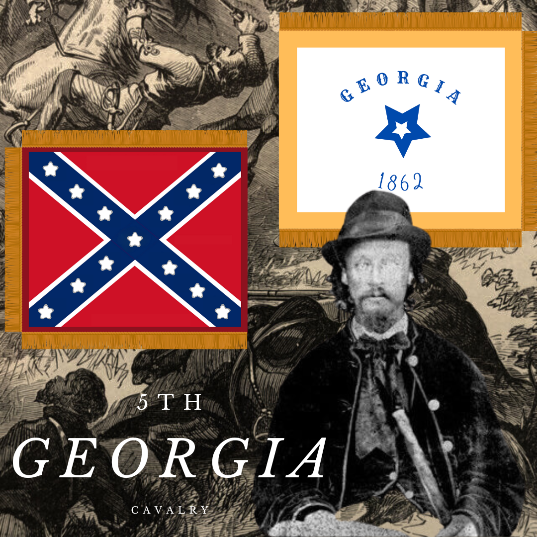 5th Georgia Cavalry House Flag – Beauregard's Tailor