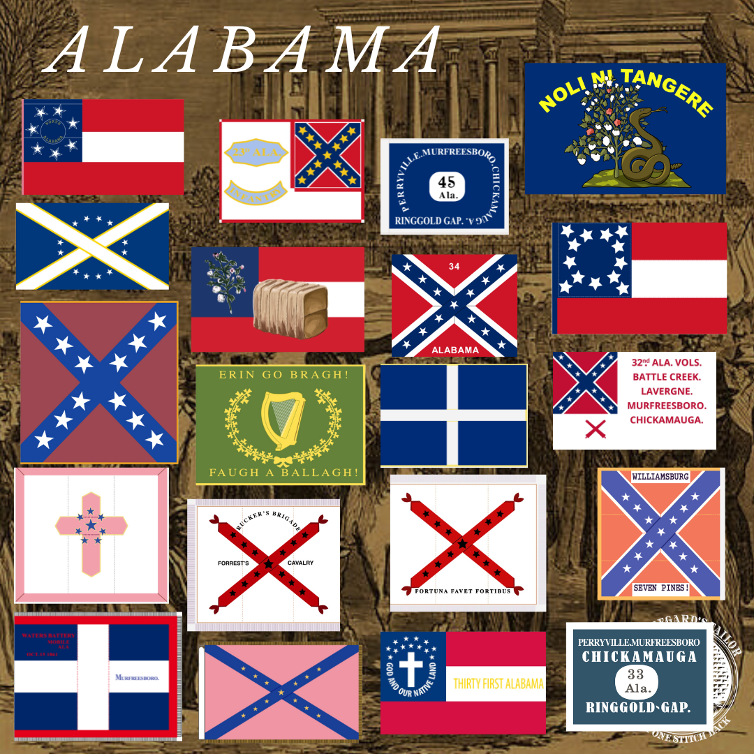 Alabama Sticker Set – Beauregard's Tailor