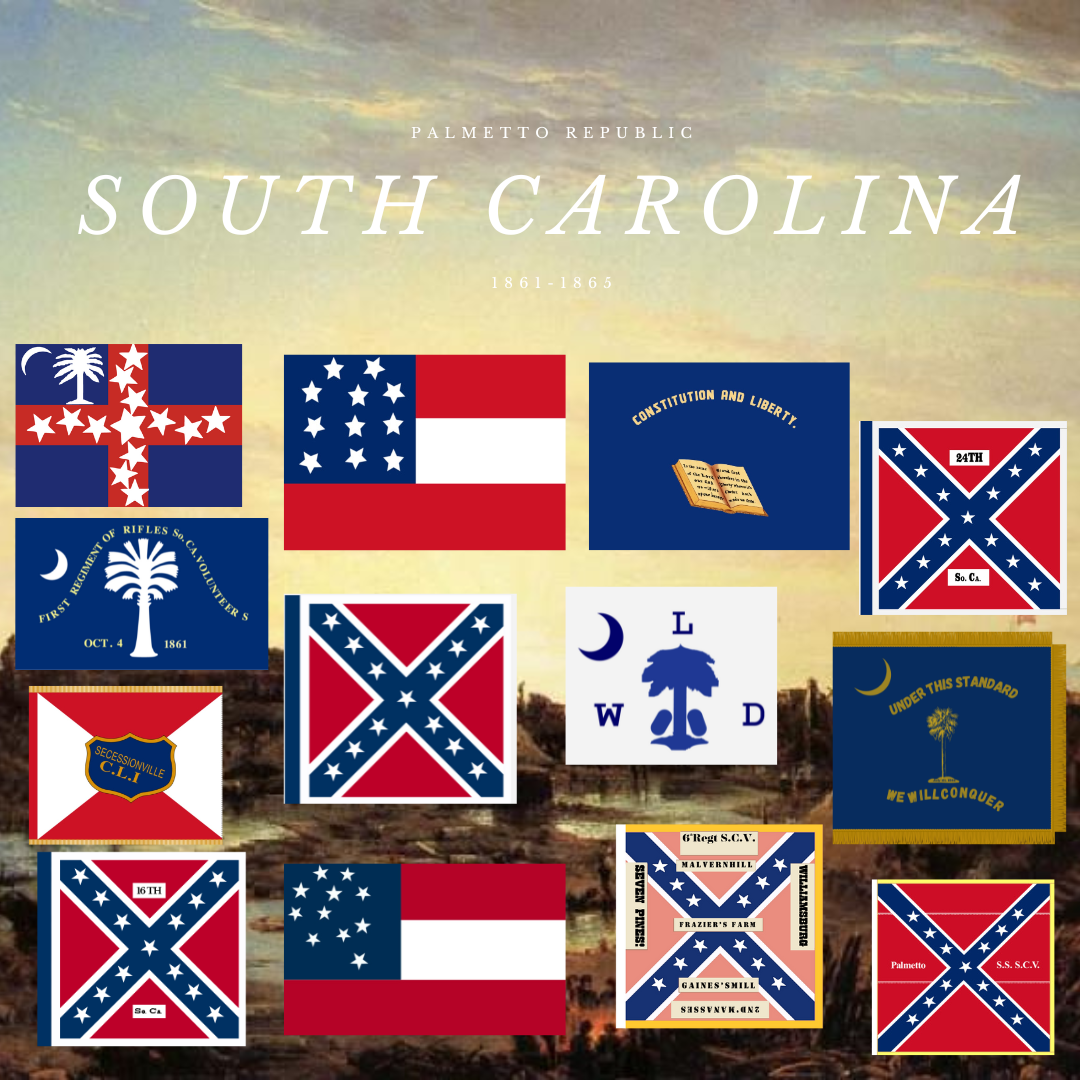 South Carolina Flag Sticker Set – Beauregard's Tailor