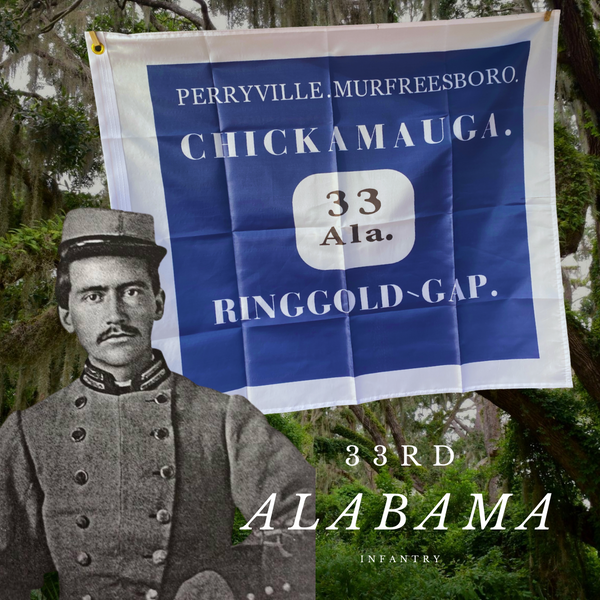 33rd Alabama Hardee House Flag – Beauregard's Tailor