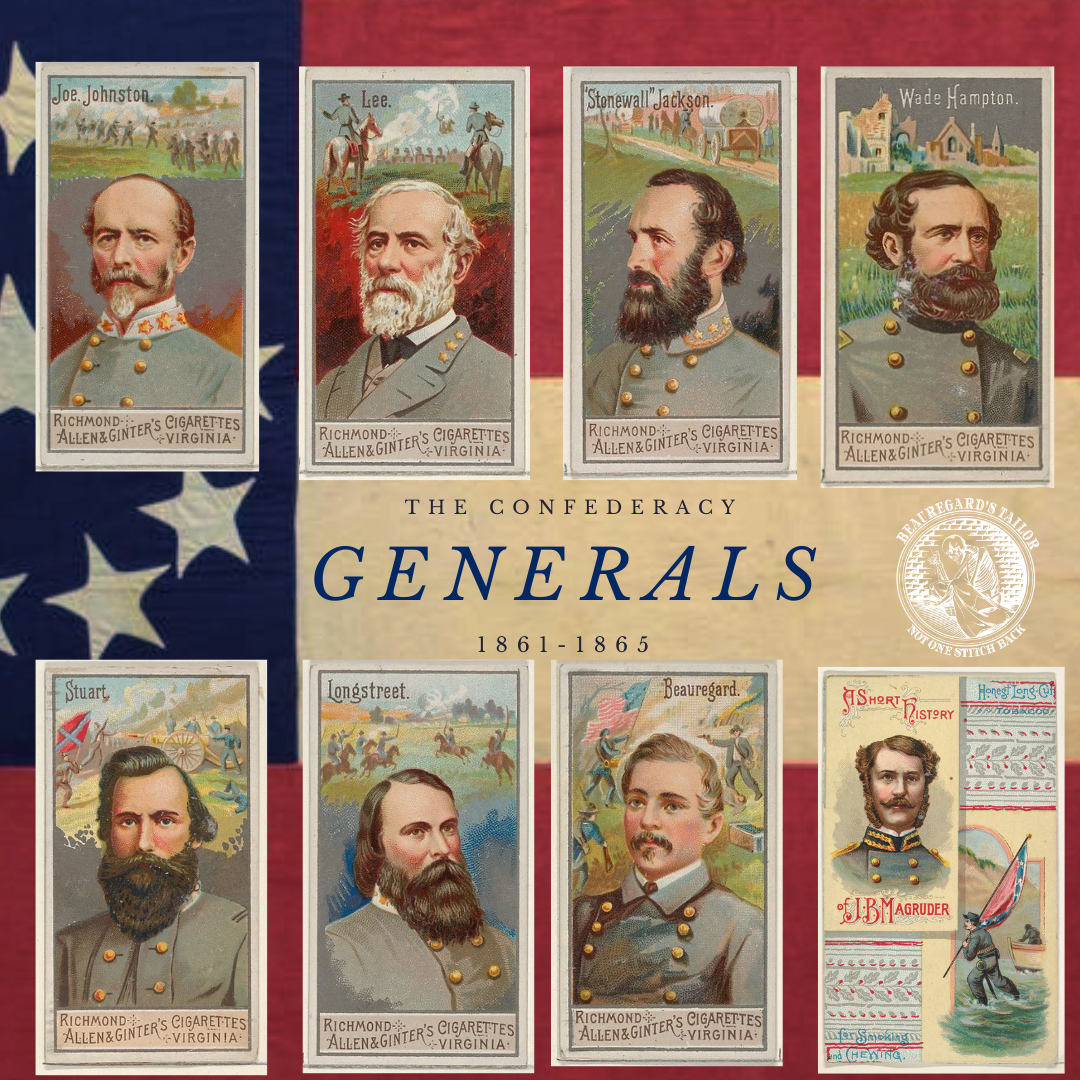 Richmond Virginia Allen & Ginter's Southern Generals Stickers ...