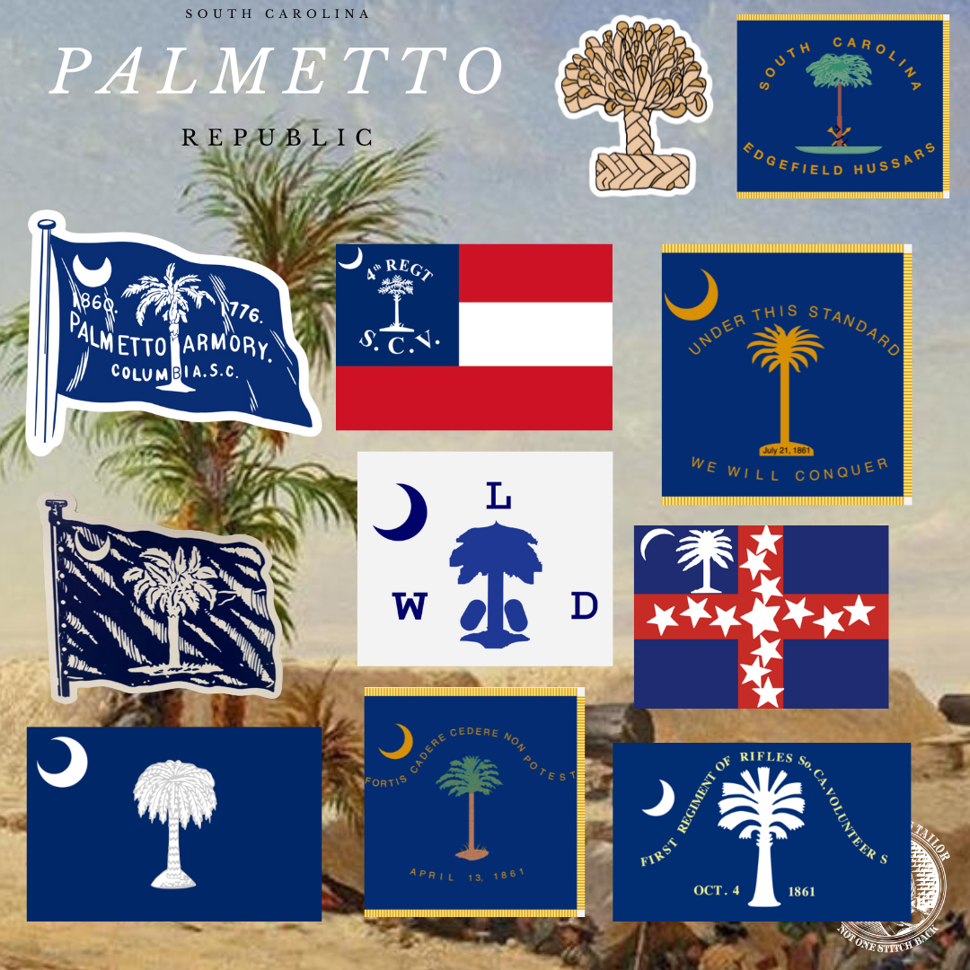 Palmetto Republic - South Carolina Palmetto Tree Sticker Set ...