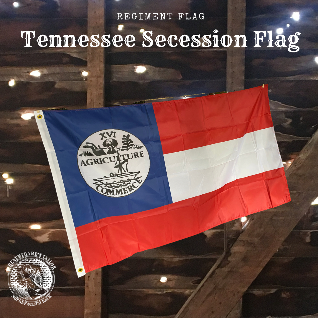 Tennessee Secessionist House Flag – Beauregard's Tailor