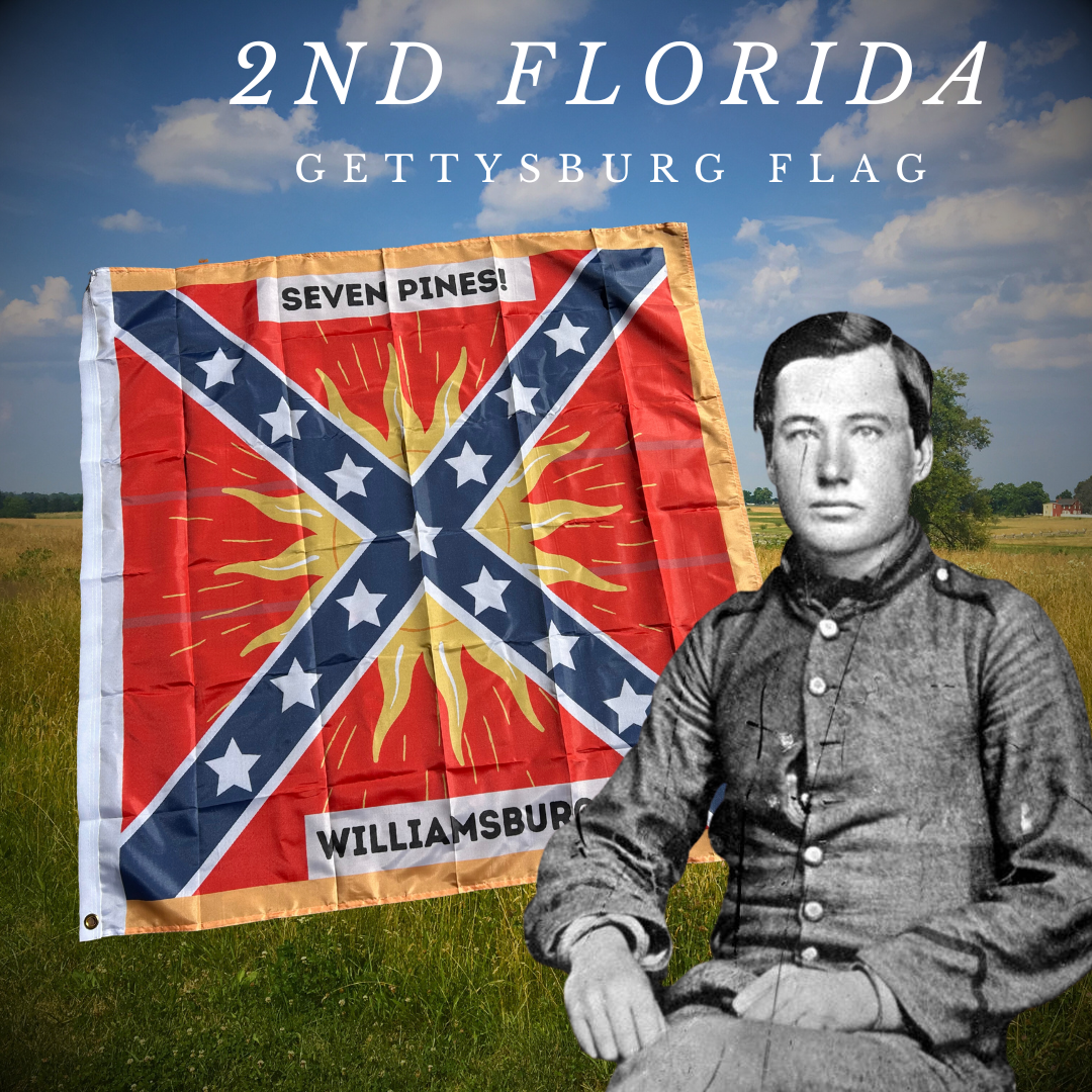 2nd Florida Infantry - Gettysburg Flag – Beauregard's Tailor