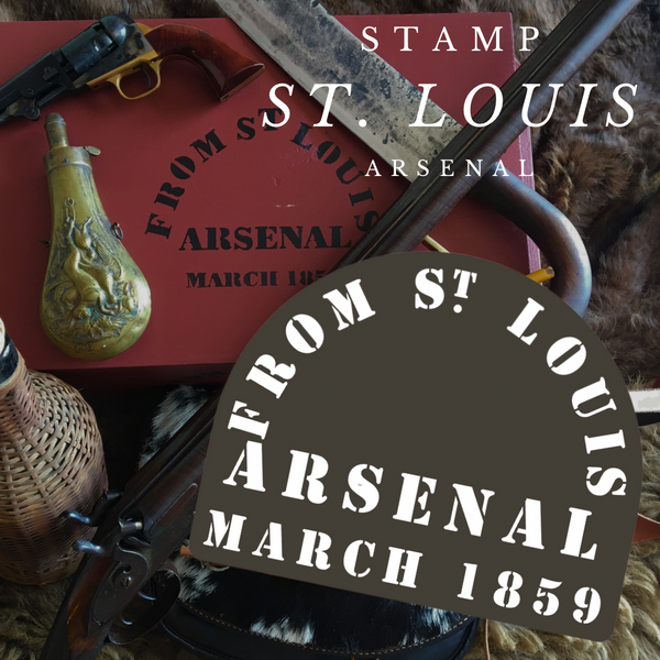 St. Louis Arsenal Stamp Stickers – Beauregard's Tailor