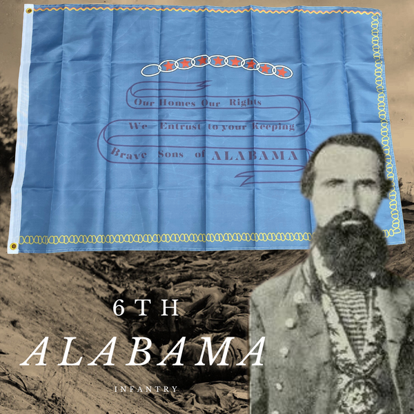 6th Alabama Infantry Flag (Co. E, Hayneville Guards) House Flag ...