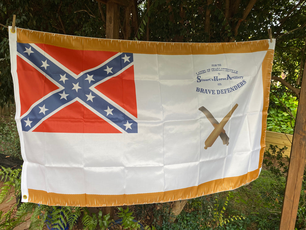 Stuart's Horse Artillery 2nd National House Flag – Beauregard's Tailor