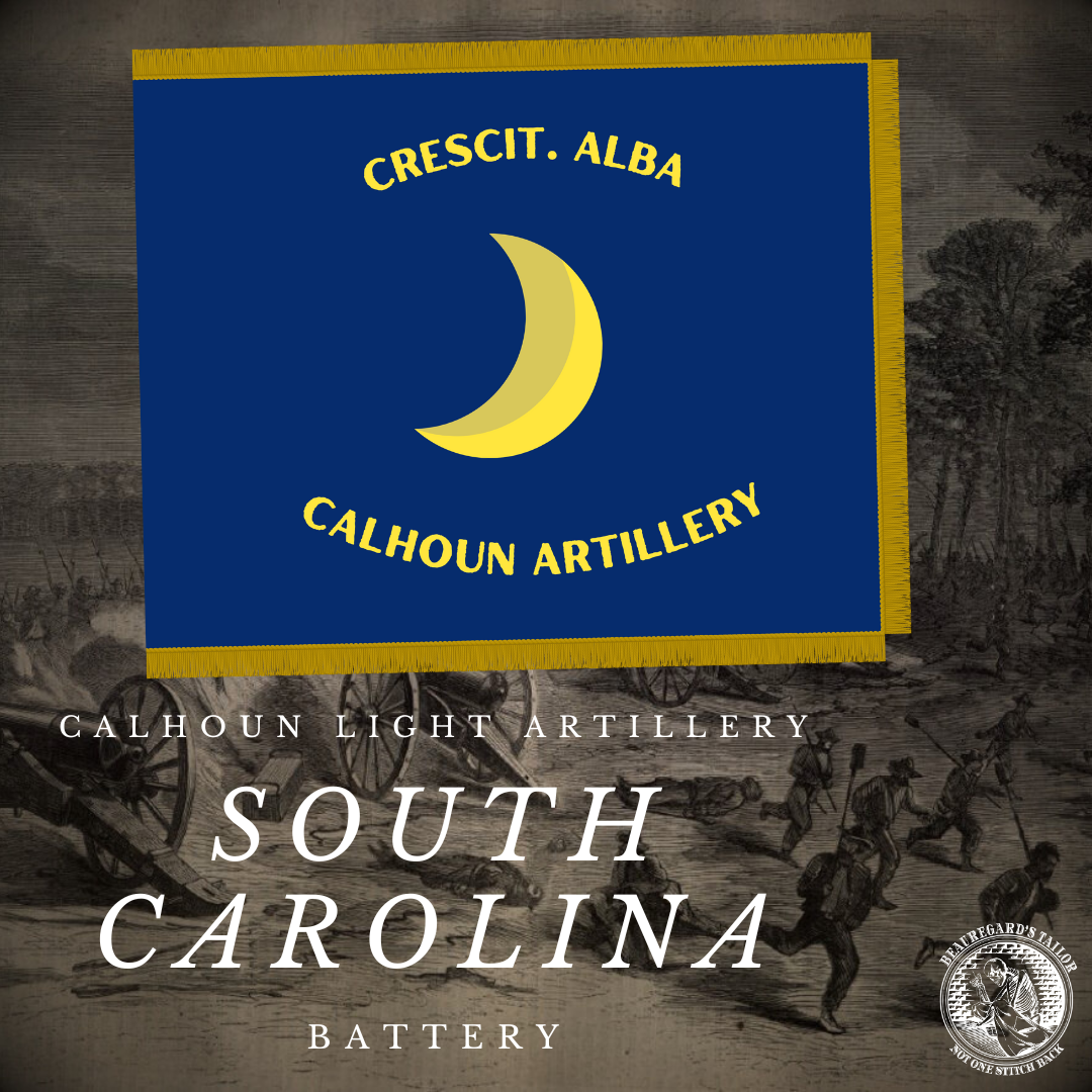 Calhoun Light Battery Flag – Beauregard's Tailor