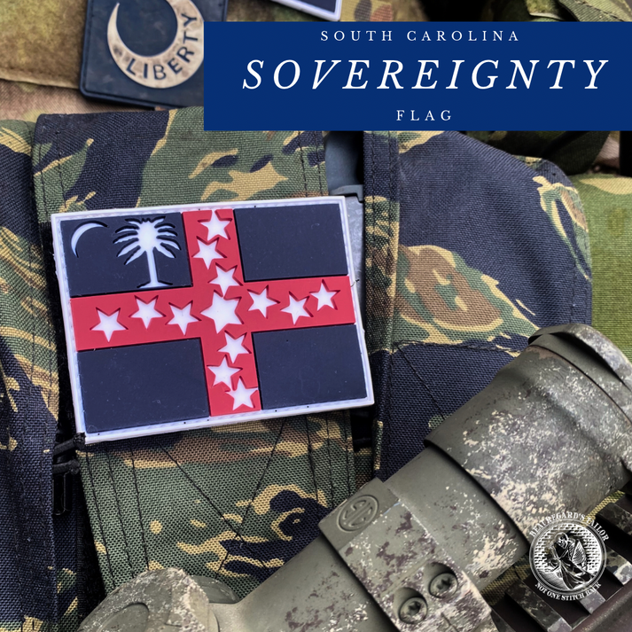 South Carolina Sovereignty "Chester County" PVC Morale Patch – Beauregard's Tailor