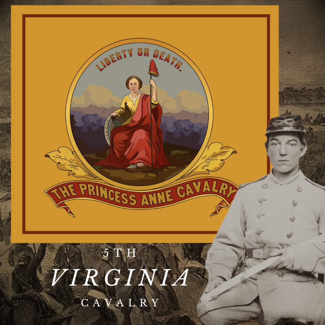 "Liberty or Death" 5th Virginia Cavalry Flag – Beauregard's Tailor