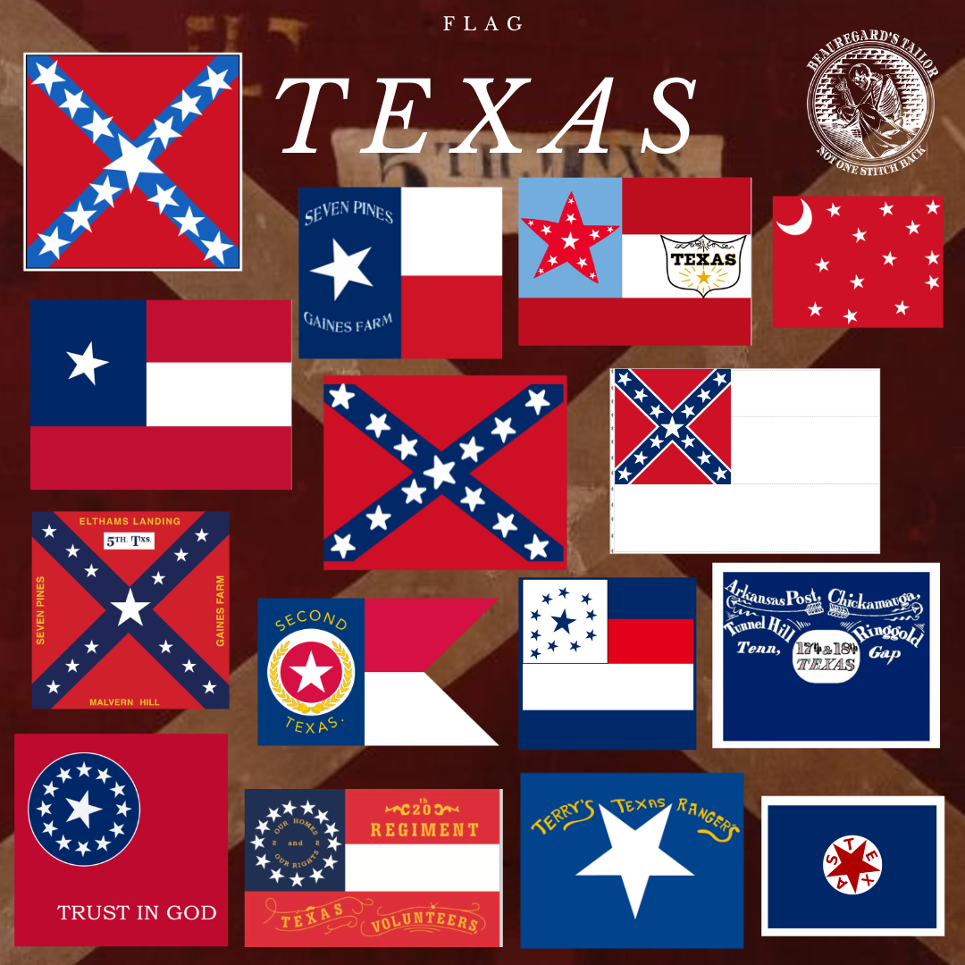Texas Flag Sticker Set – Beauregard's Tailor