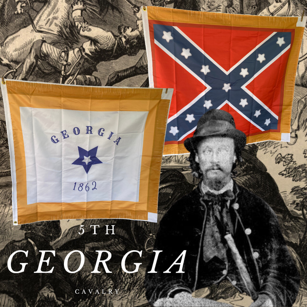 5th Georgia Cavalry House Flag – Beauregard's Tailor