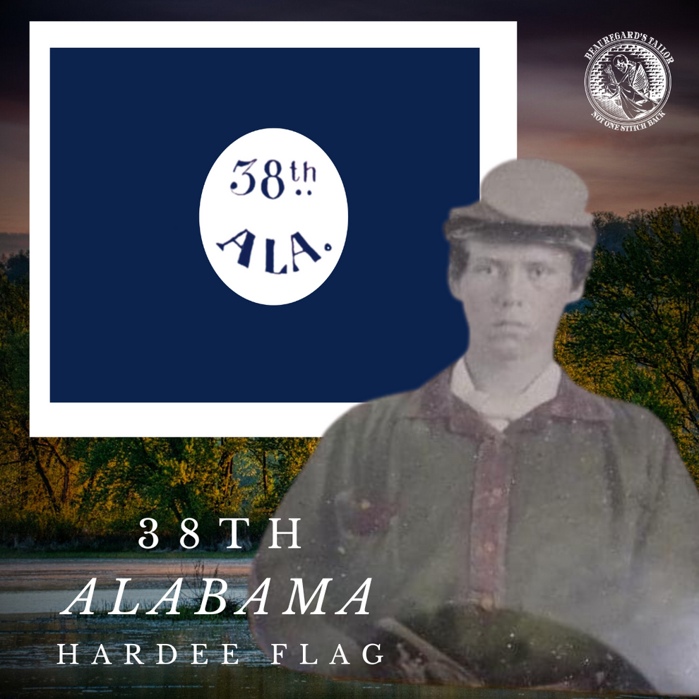 38th Alabama Infantry Hardee House Flag – Beauregard's Tailor
