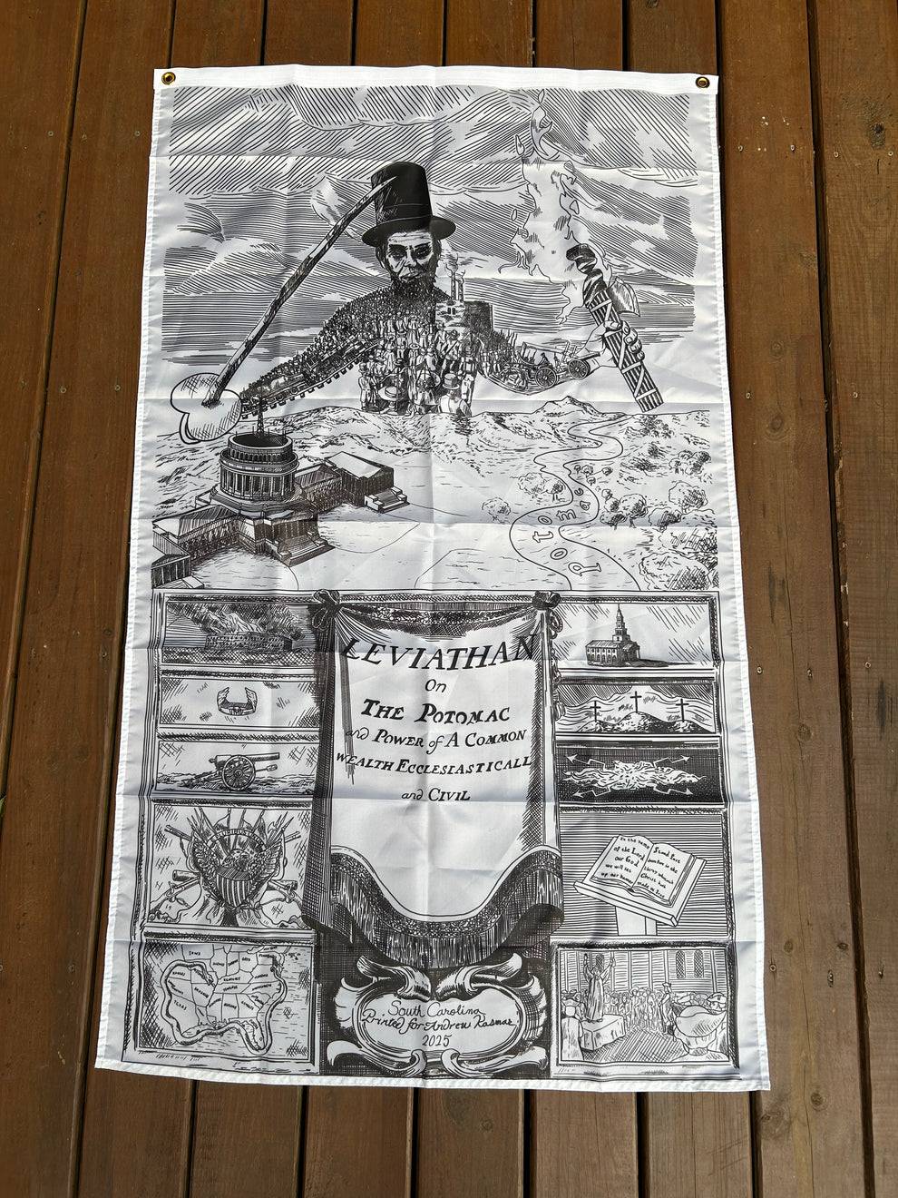 "Leviathan on the Potomac" Flag/Banner – Beauregard's Tailor