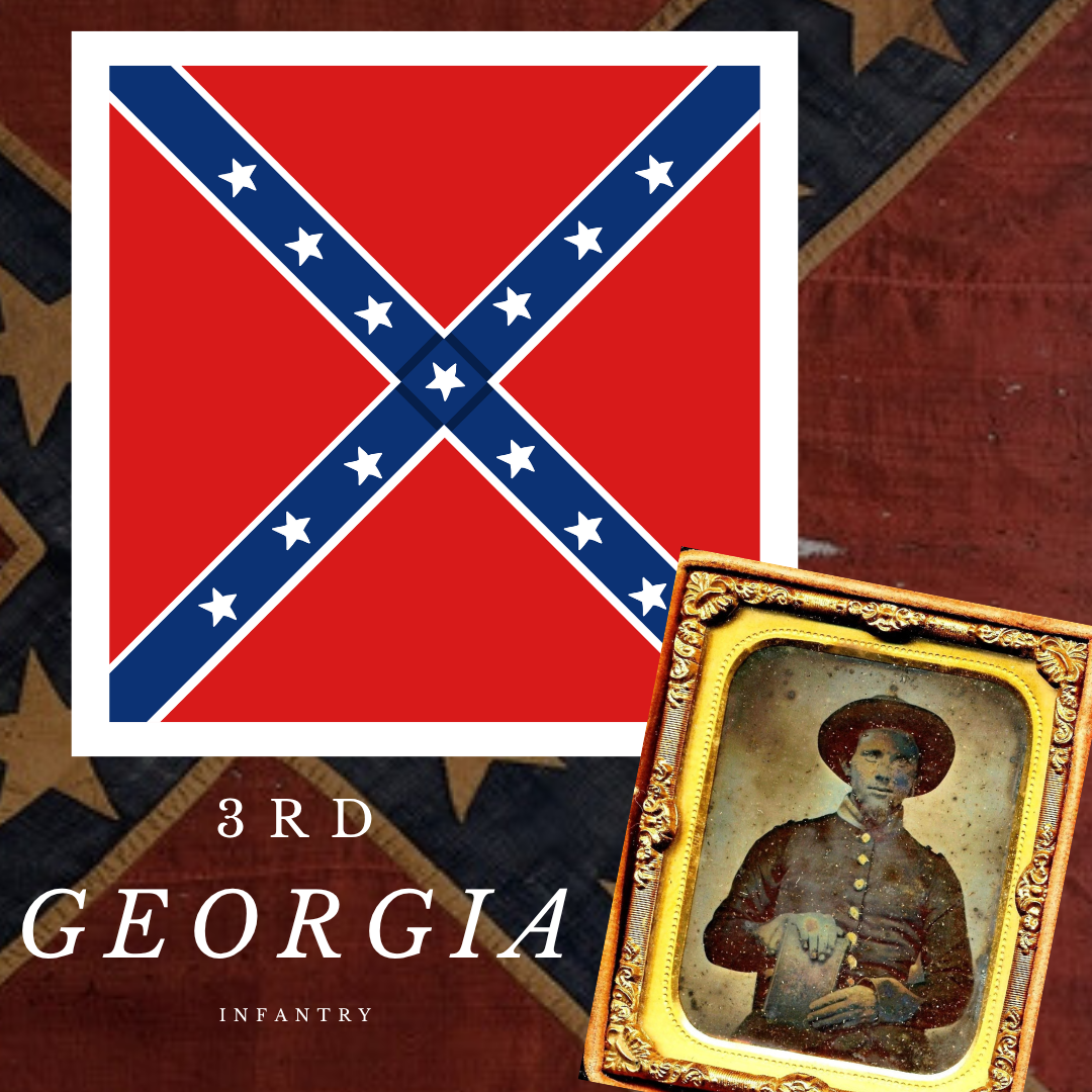 3rd Georgia Infantry Flag – Beauregard's Tailor