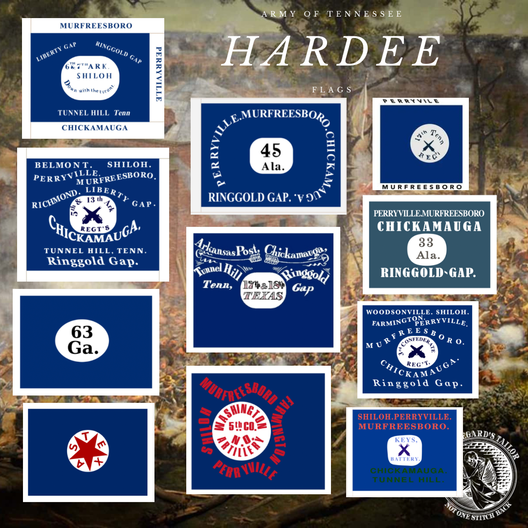Hardee Flag Sticker Collection – Beauregard's Tailor