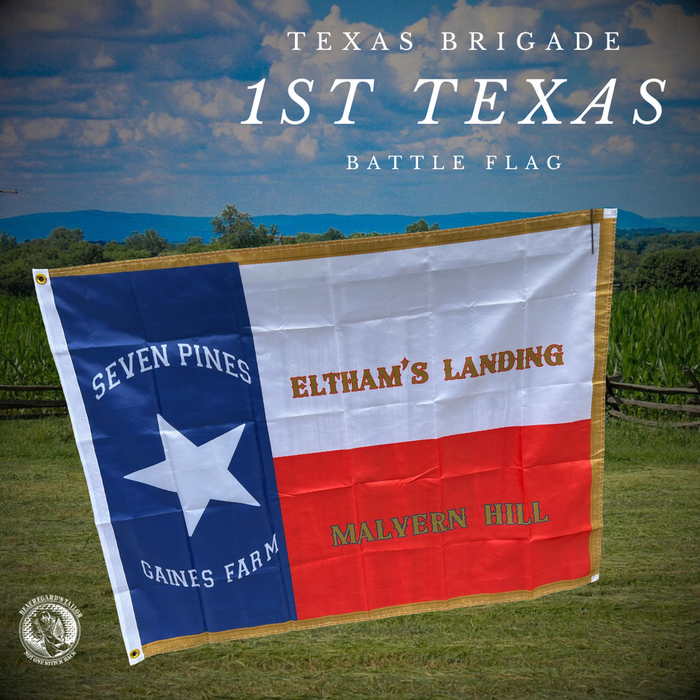 1st Texas Infantry House Flag – Beauregard's Tailor