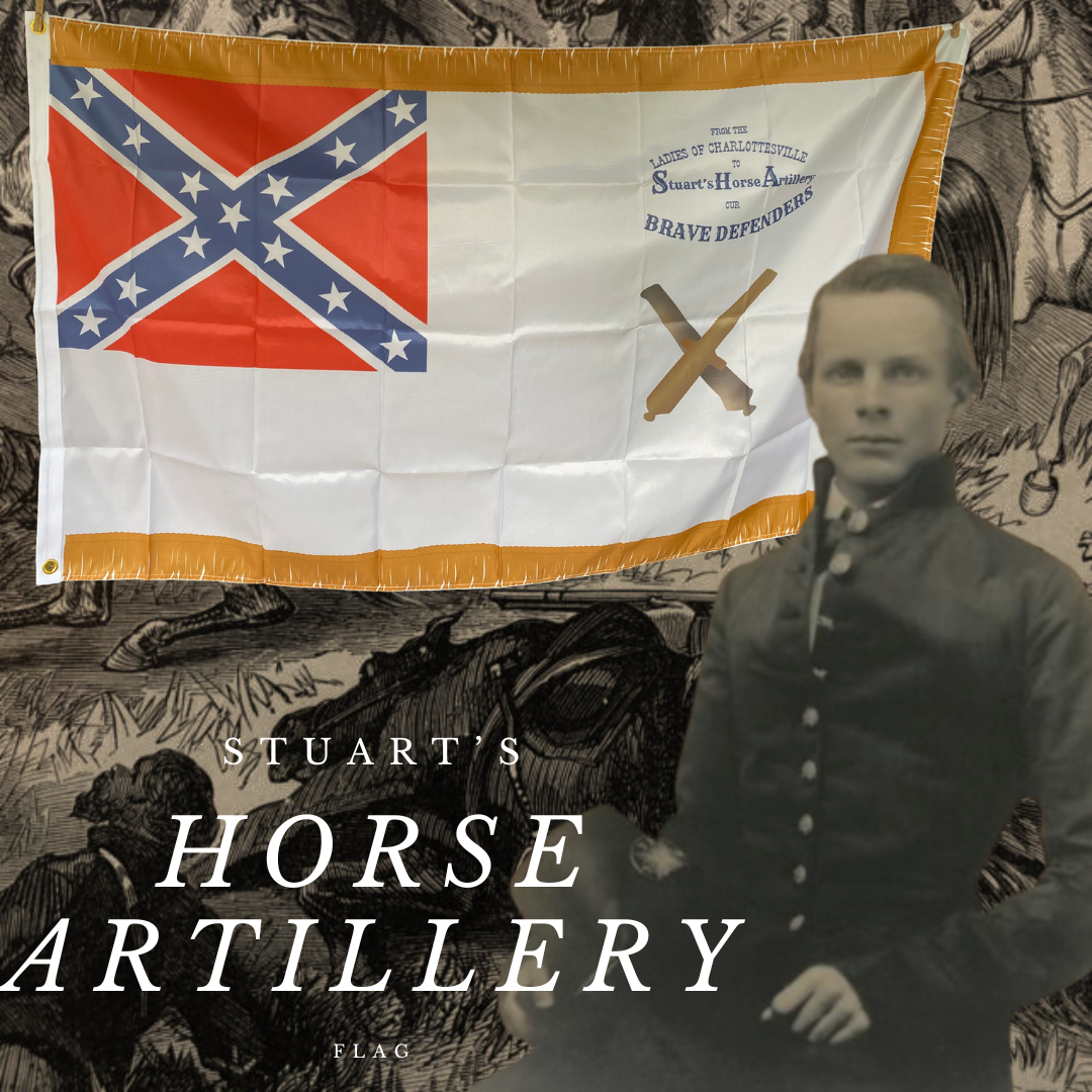 Stuart's Horse Artillery 2nd National House Flag – Beauregard's Tailor