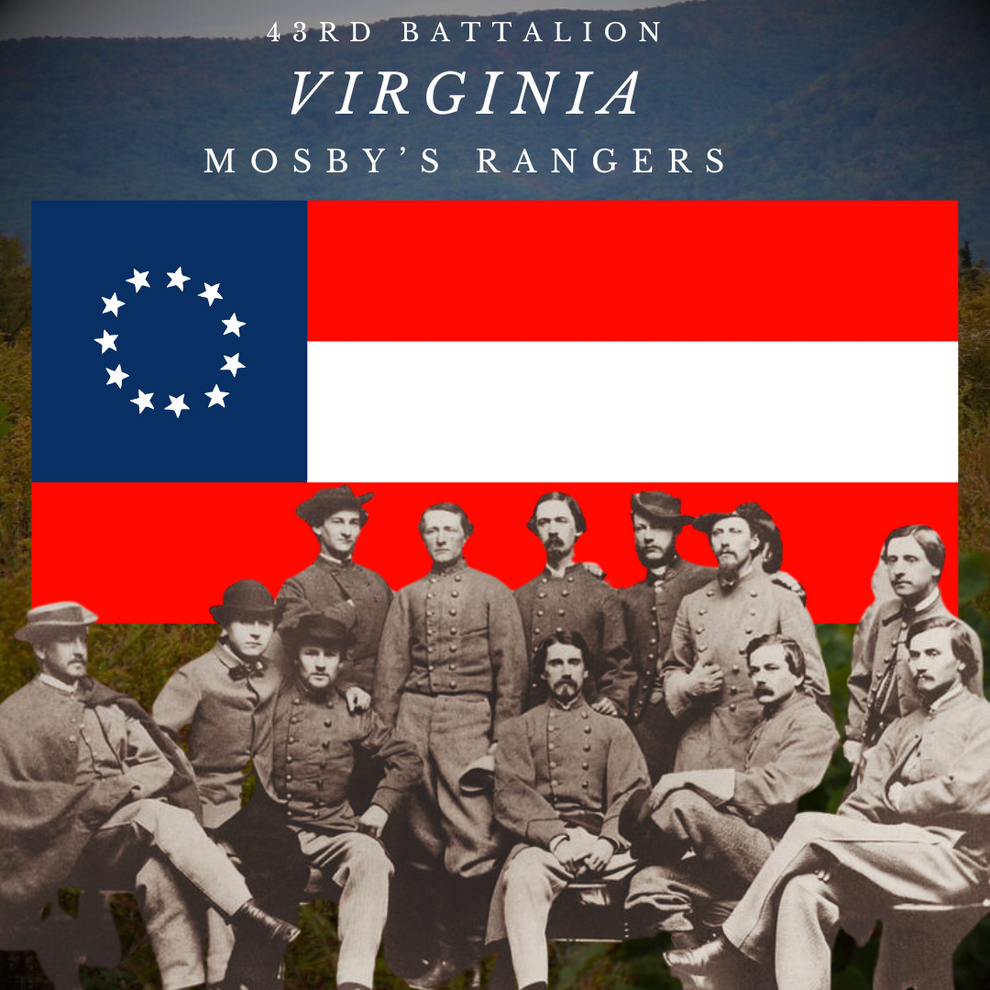 Mosby's Rangers - 43rd Battalion Virginia Cavalry Flag – Beauregard's ...