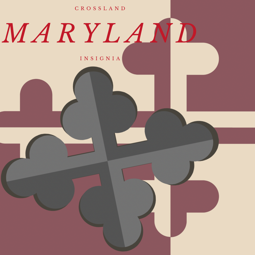 Maryland Cross Insignia Stickers – Beauregard's Tailor