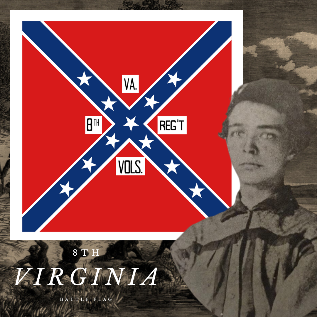 8th Virginia Infantry (11 Star) House Flag – Beauregard's Tailor