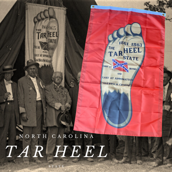 "Tar Heel State" - North Carolina Flag – Beauregard's Tailor