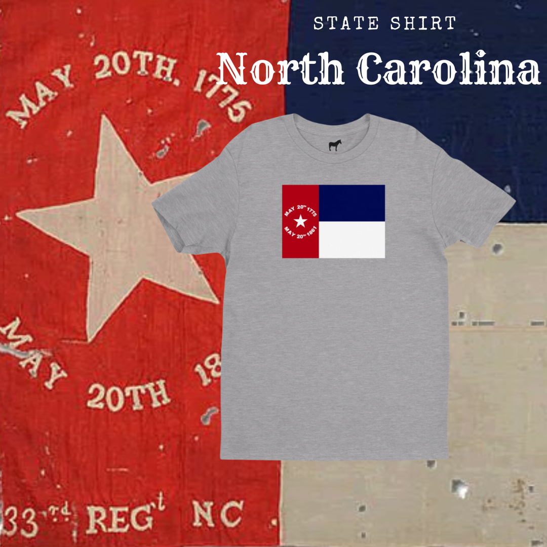 North Carolina State Flag (1861-1865) T-Shirt – Beauregard's Tailor