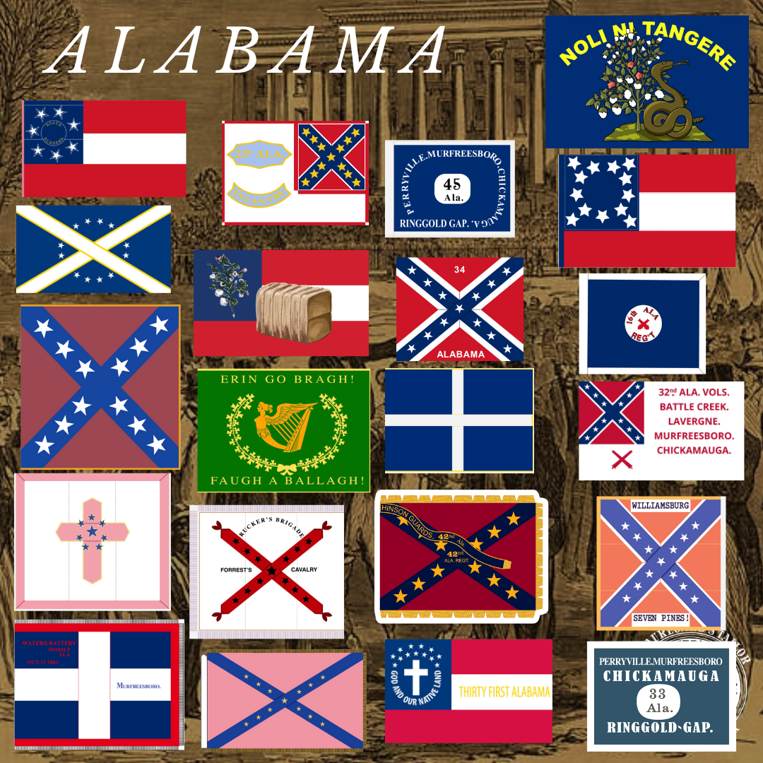 Alabama Sticker Set – Beauregard's Tailor