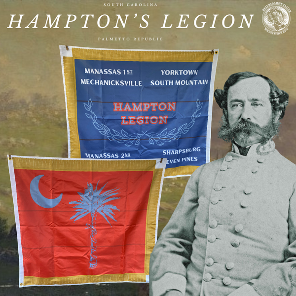 Hampton Legion South Carolina Volunteers Flag – Beauregard's Tailor