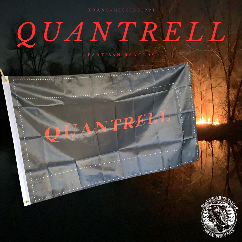Quantrill Partisan Ranger House Flag – Beauregard's Tailor