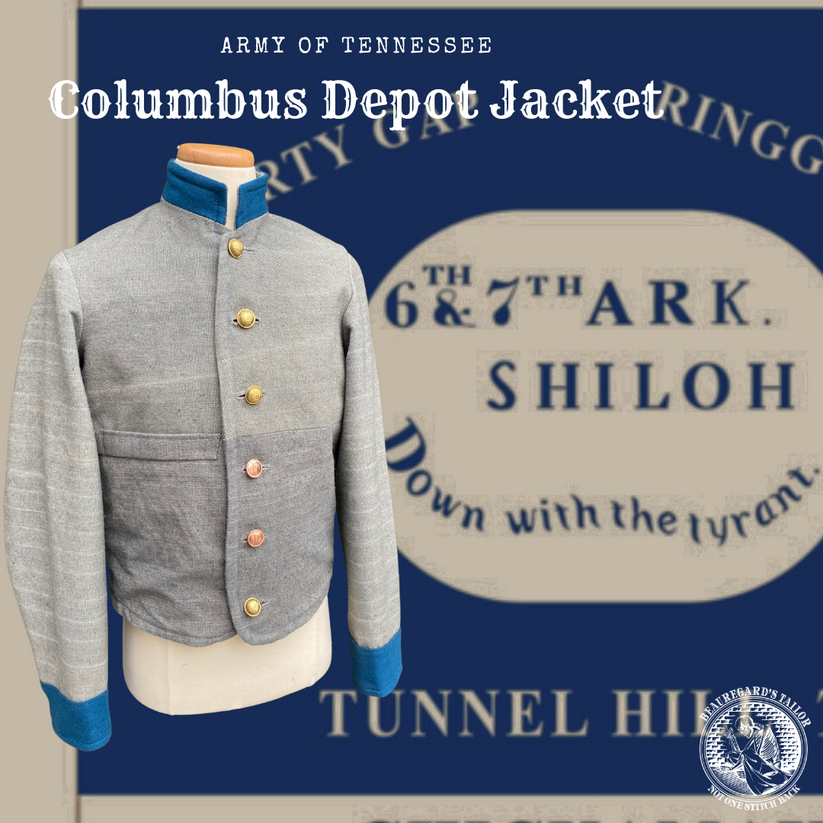 Columbus Depot Jacket 1862-1864 – Beauregard's Tailor