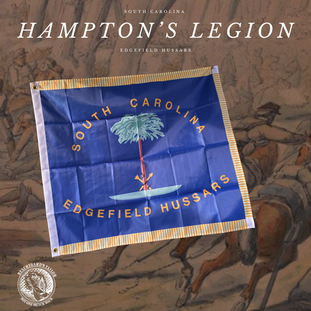 Edgefield Hussars - Hampton's Legion House Flag – Beauregard's Tailor