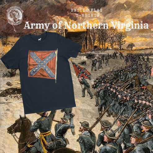 Army of Northern Virginia Battle Flag (Second Bunting Issue) Shirt ...
