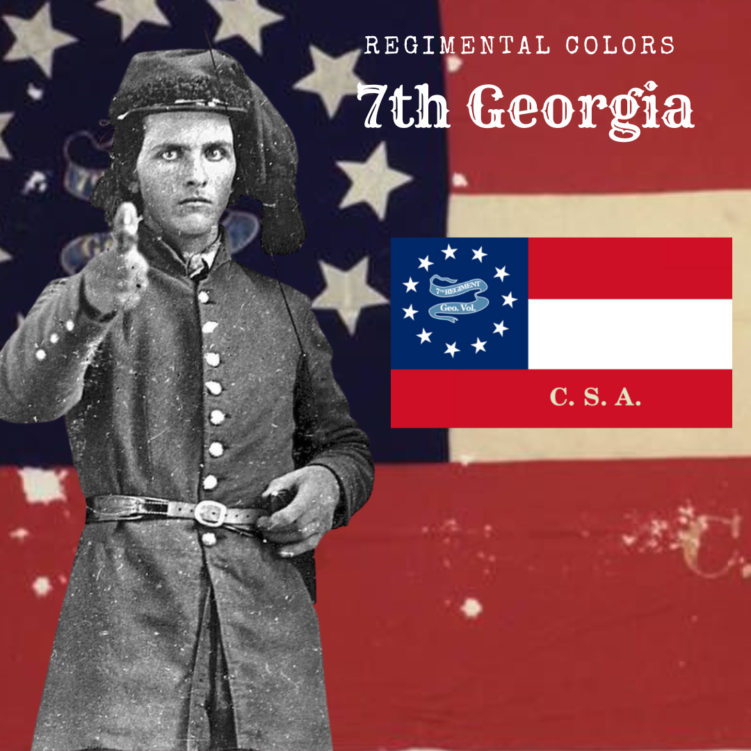 7th Georgia Infantry Flag Stickers – Beauregard's Tailor