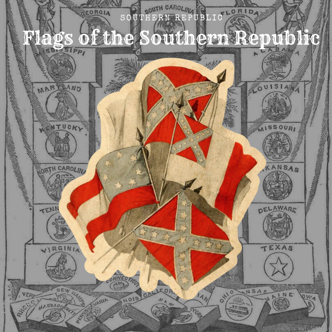 Flags of the Southern Republic Stickers – Beauregard's Tailor